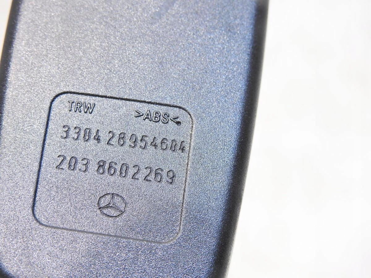ZAPINKA PASA BEZPIECZEŃSTWA LEWY PRZÓD MERCEDES W203 LIFT 2038602269 ...